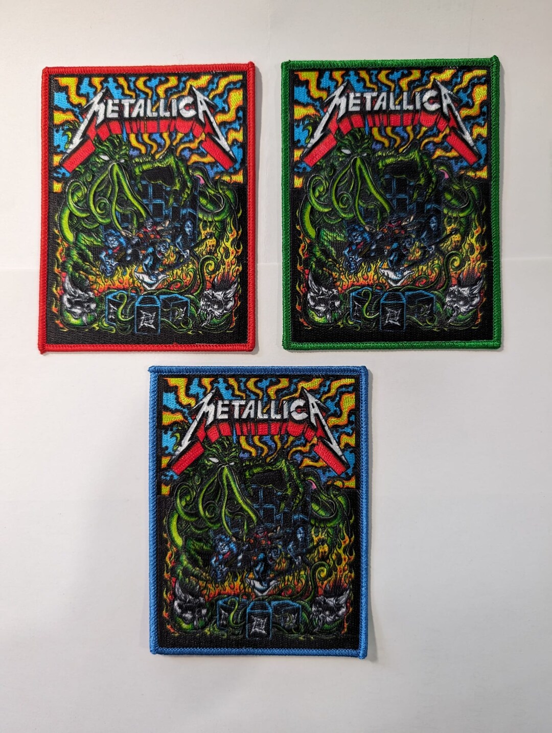 Metallica 'KTULU RISE' Dirty Donny Premium Woven Patch - Heavy Metal ...