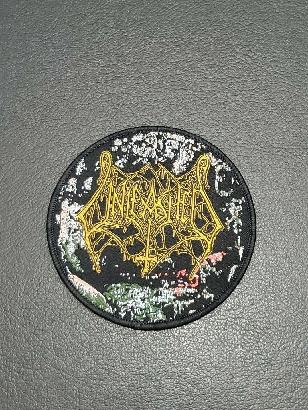 Unleashed 'shadows in the Deep' - Embroidered Woven Patch, Death Metal ...