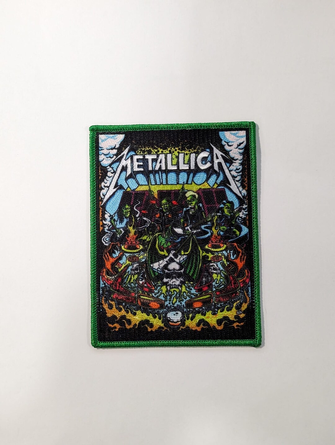 Metallica 'pinball' Dirty Donny Premium Iron-on Sew-on Woven Patch in ...