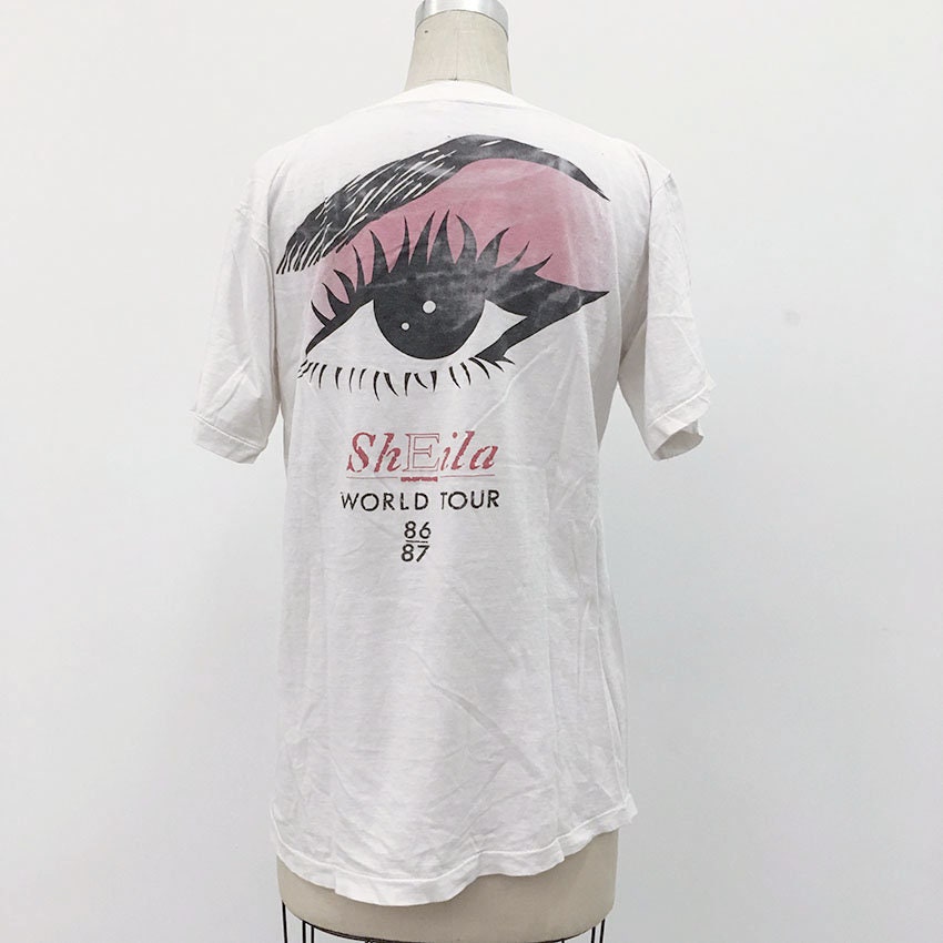 80s Vintage Sheila E 1986 Tour T-shirt - Etsy