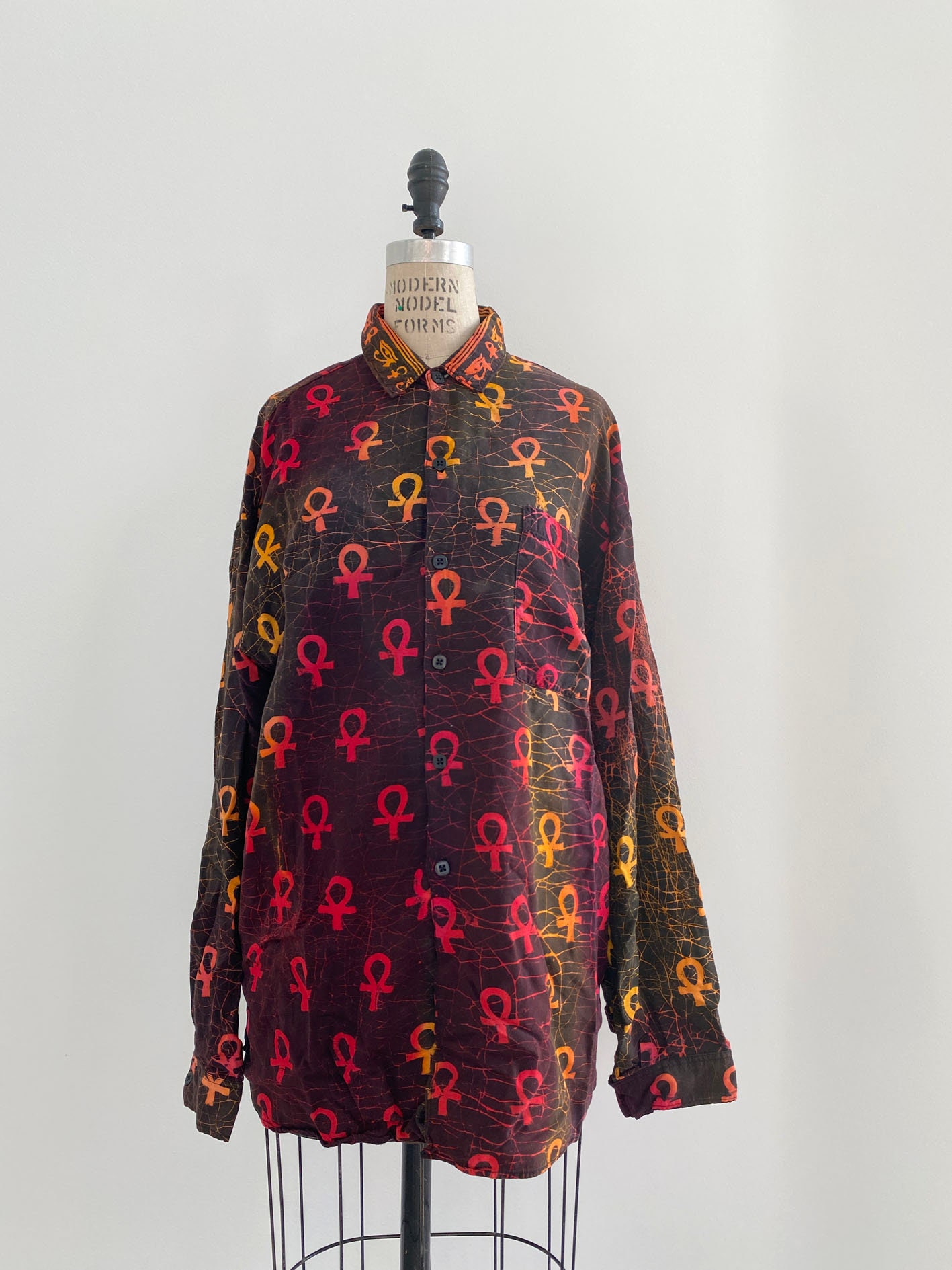 90s Vintage Ankh Eye of Horus Shirt : Egypt Occult - Etsy