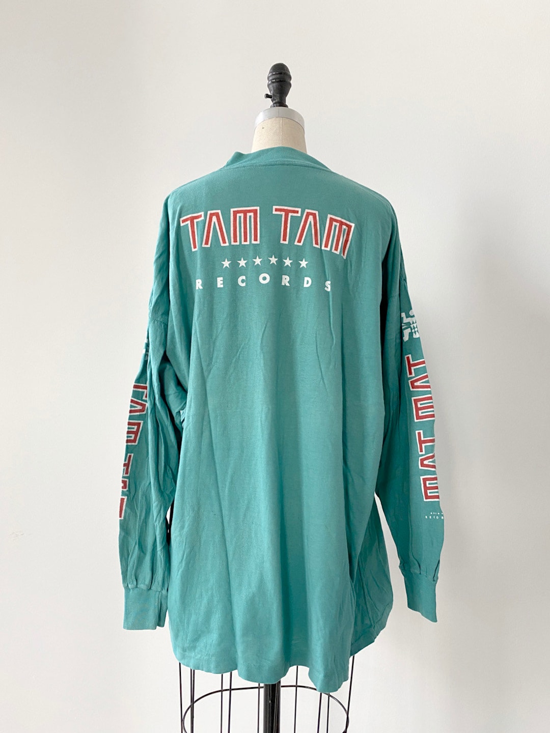 90s Vintage Tam Tam Records Shirt - Etsy