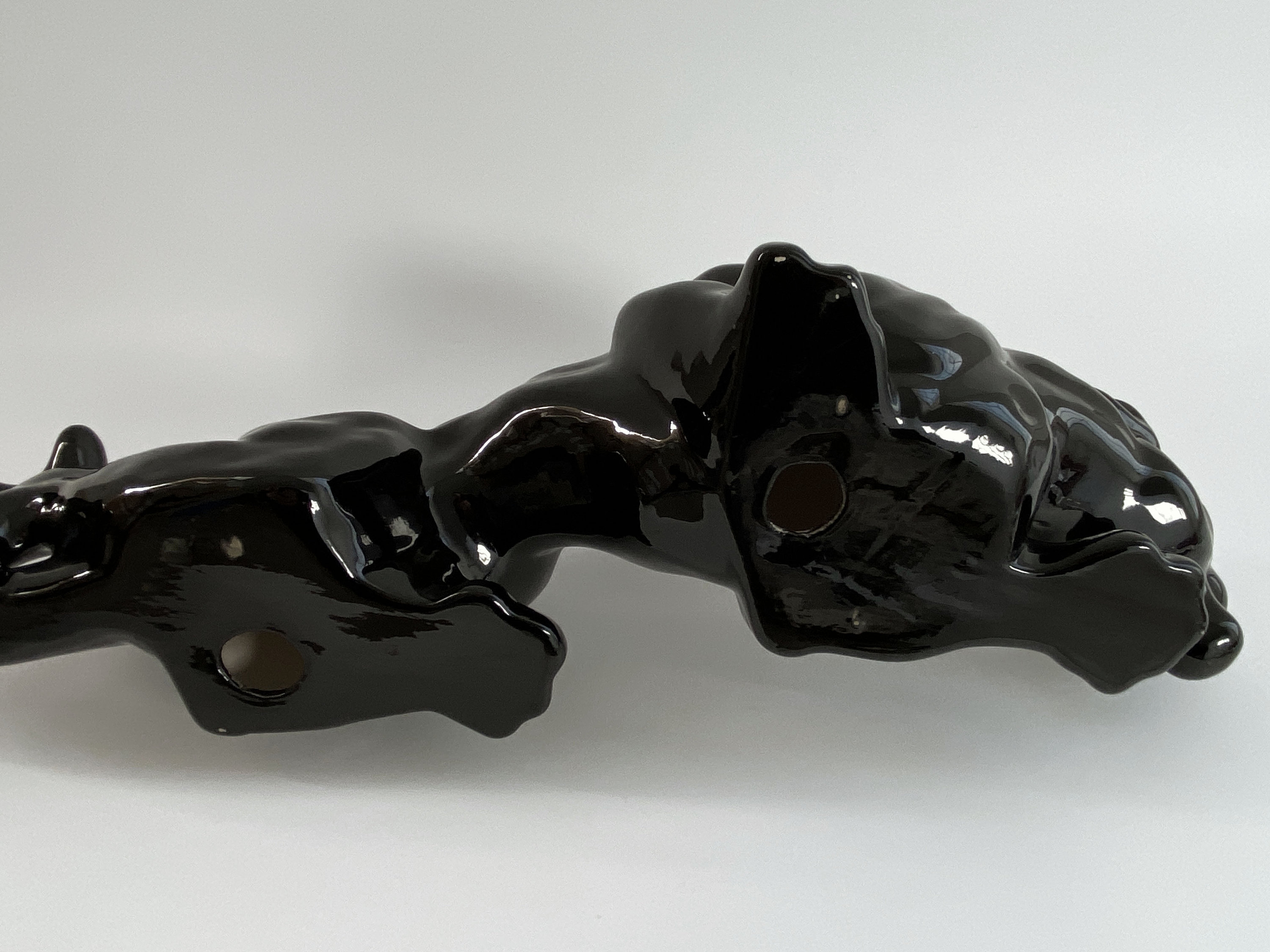 50s Vintage Giant Black Panther Object 25" - Etsy