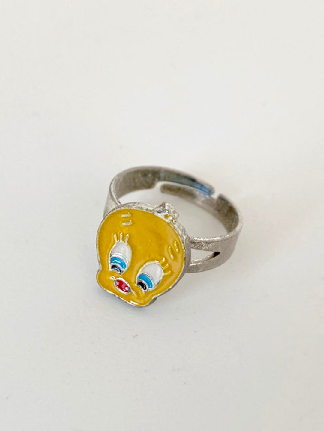 70s 80s Vintage Looney Tunes Tweety Ring : Cartoon - Etsy