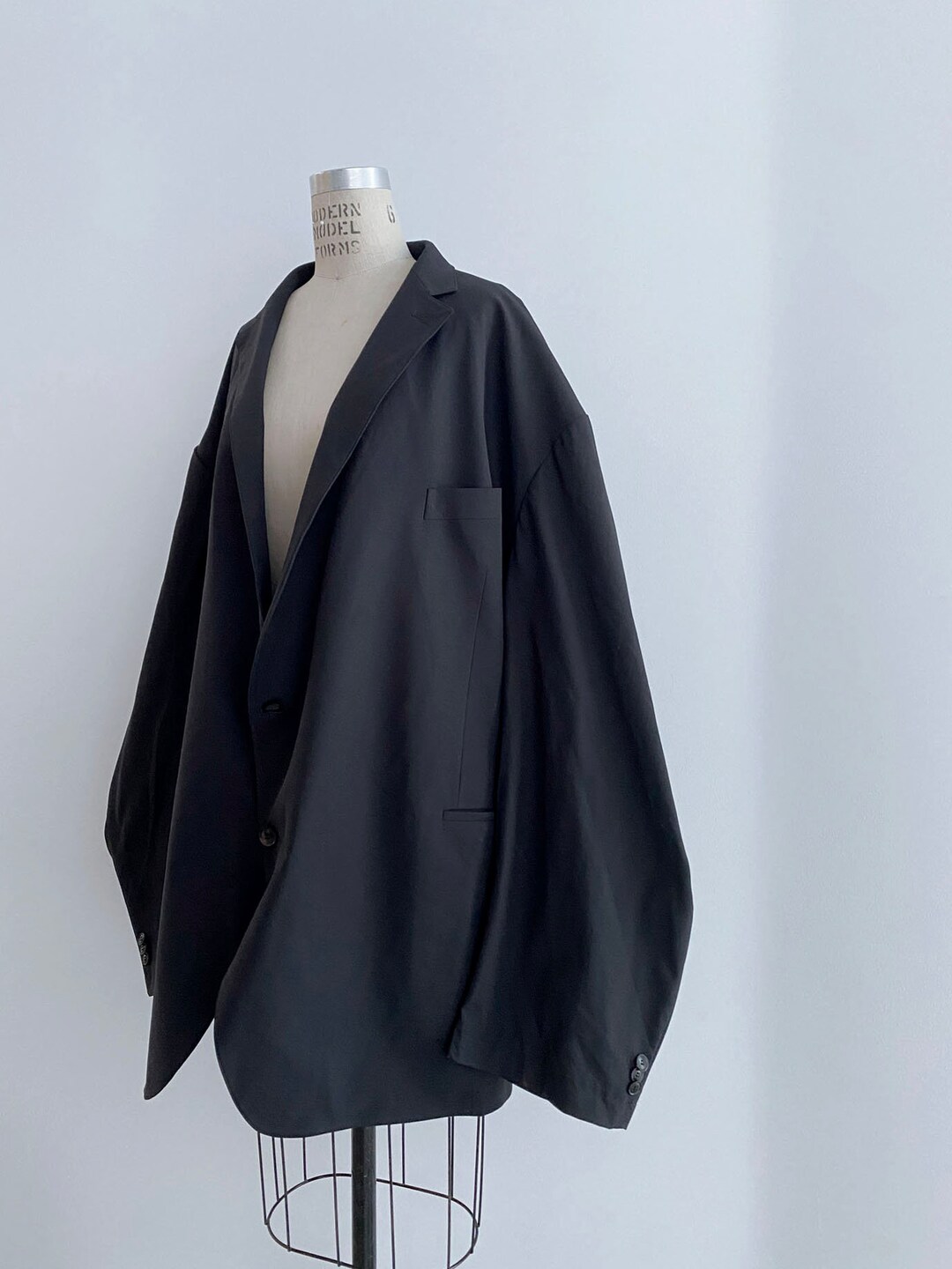 Extremely Oversized Black Jacket : Avant Garde - Etsy