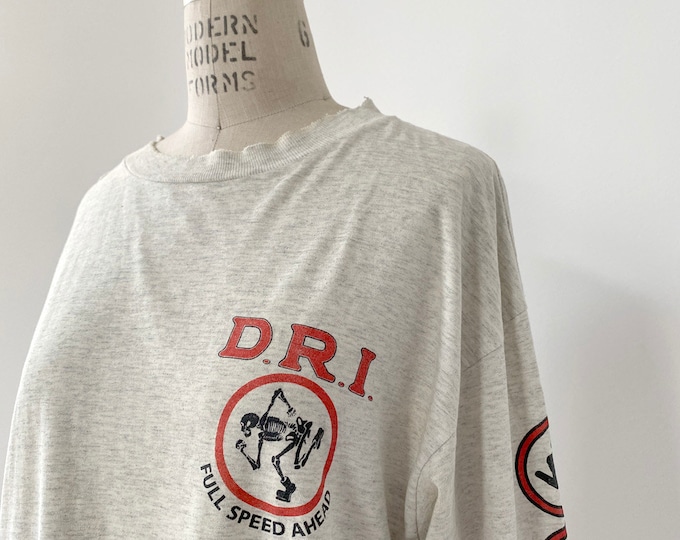 90s Vintage DRI T-shirt : Punk Hardcore - Etsy