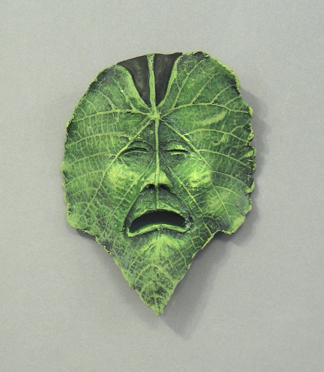 Crying Greenman Wallspot - Etsy