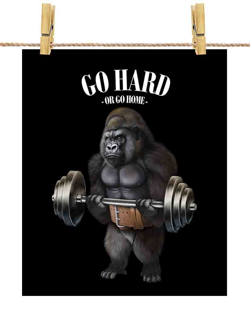 Gorilla Lifting Car