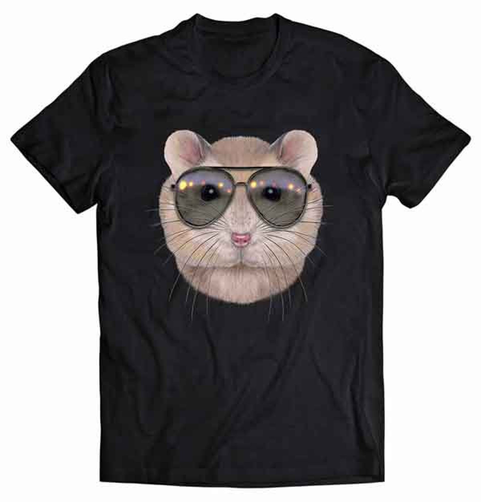 Pudding Dwarf Hamster Wearing Swag Aviator Sunglass Short - Etsy UK
