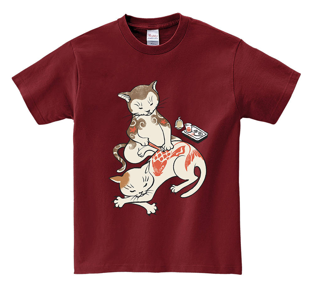 Cat Having Irezumi Japanese Traditional Tattoo Men Women - Etsy