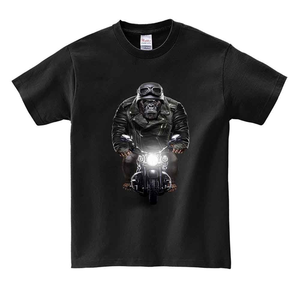 Biker Gorilla in Leather Jacket Ride Motorcycle Men Women | Etsy