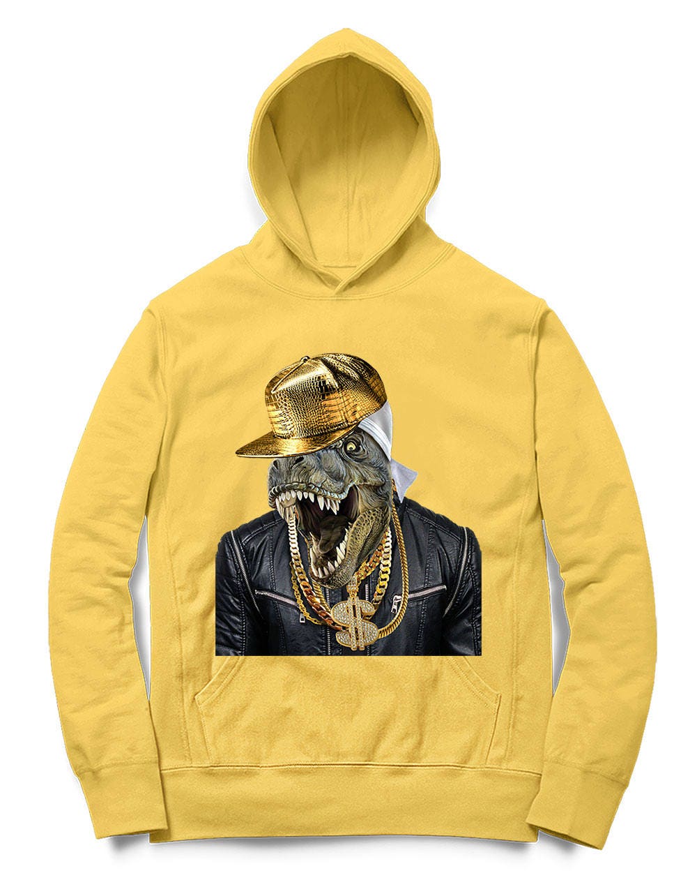 Tyrannosaurus Rex Rapper as Hip Hop Artist Dinosaur Men | Etsy