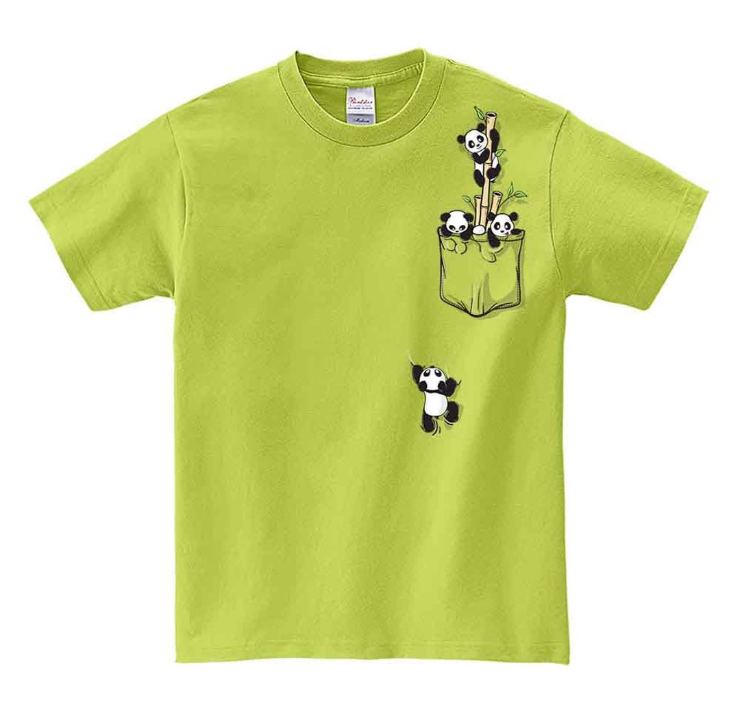 Cute Mini Panda Playing in the Pocket Men Women Kids - Etsy