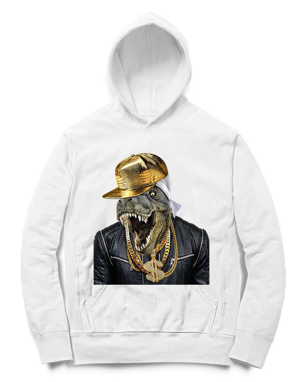 Tyrannosaurus Rex Rapper as Hip Hop Artist Dinosaur Men | Etsy