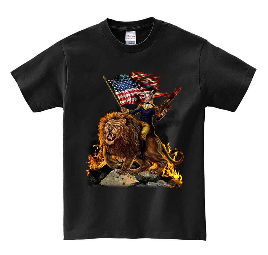 United States President Andrew Jackson Riding War Lion Short - Etsy
