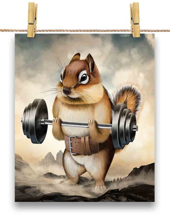Muscular Squirrel