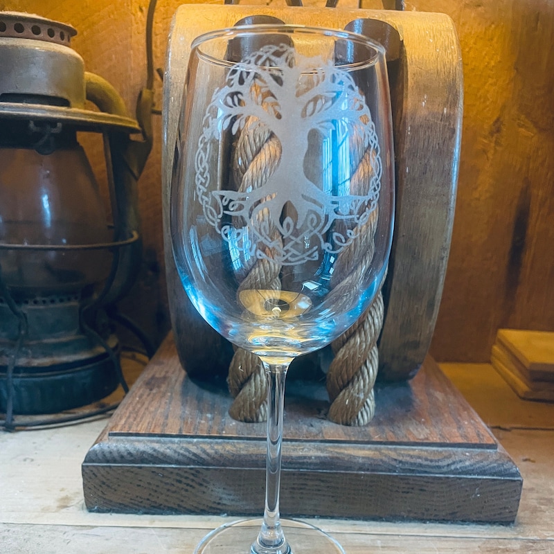 Tree Wine Glasses - Etsy