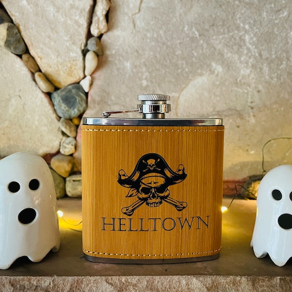 Pirate Flask - Etsy