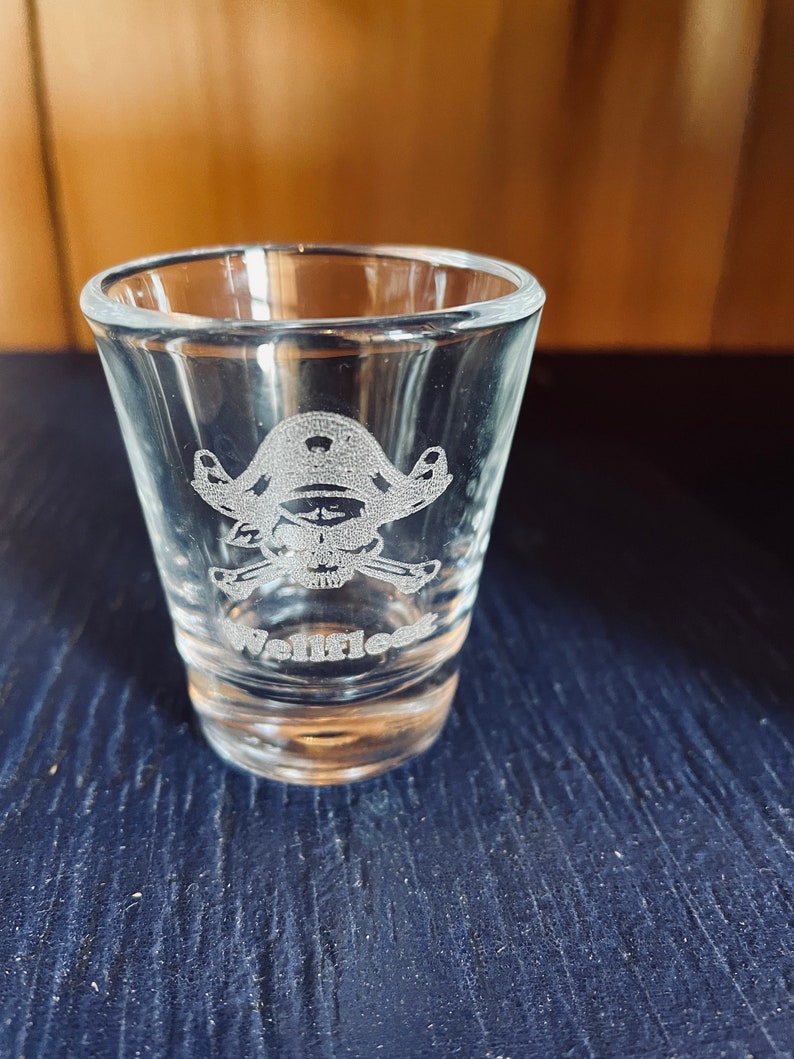 Pirate 2 Ounce Shot Glass Laser Engraved Can Be Personalized - Etsy ...