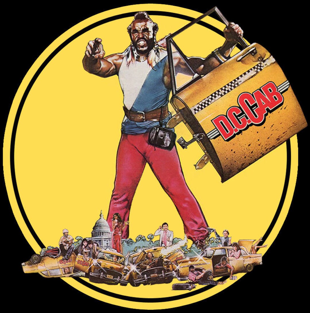 Dc Cab Mr.t Vintage Image T*shirt - Etsy