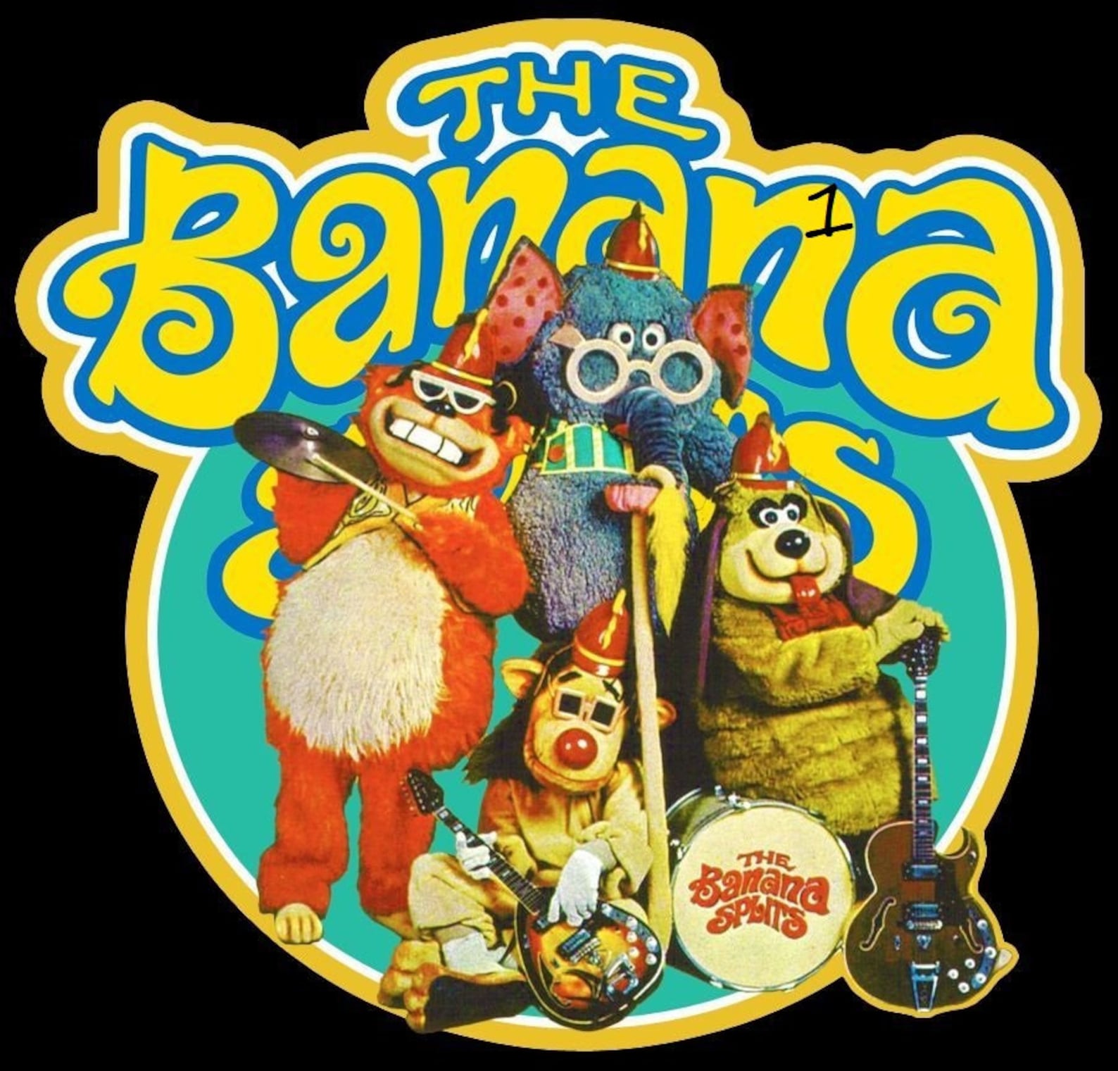 The Banana Splits Vintage Image T-shirt - Etsy UK