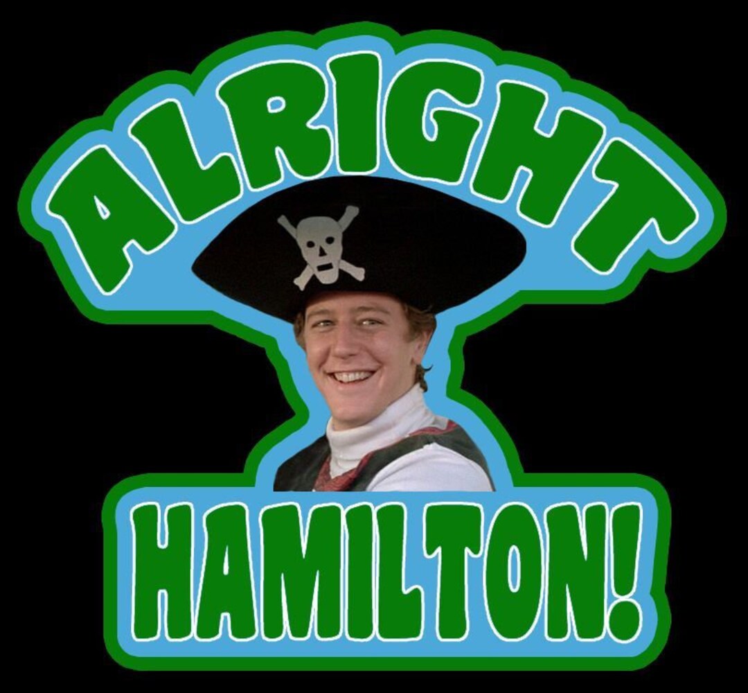 ALRIGHT HAMILTON Fat Times-- Vintage Image T-shirt - Etsy