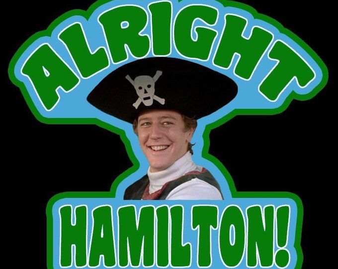 ALRIGHT HAMILTON Fat Times Vintage Image T-shirt - Etsy