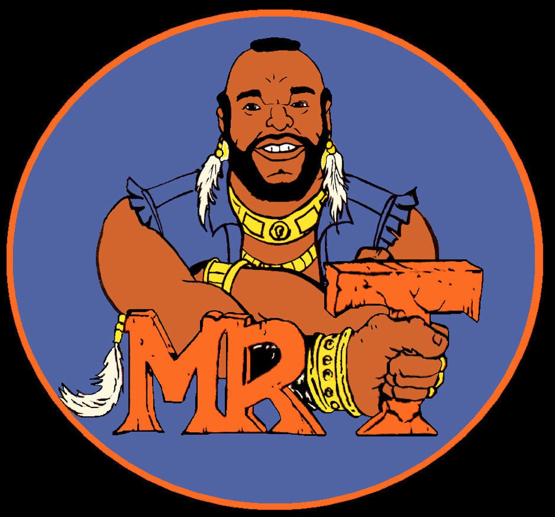Mr T Cartoon Classic Custom Made T-shirt - Etsy