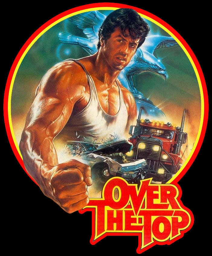 Stallone Over the Top Vintage Image T-shirt - Etsy