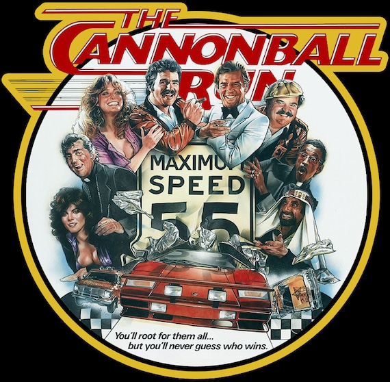 Cannon Ball Run Vintage Image T-shirt - Etsy