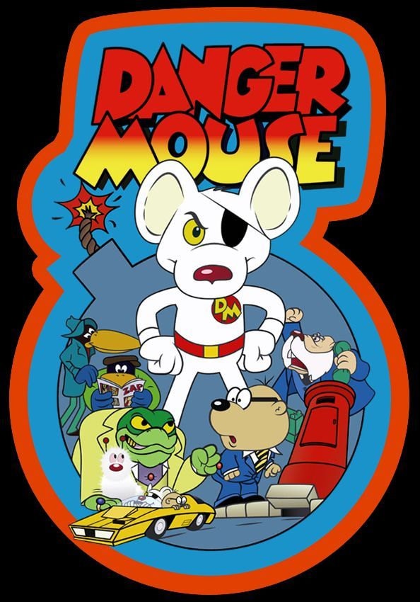 Danger Mouse Vintage Image T-shirt - Etsy UK