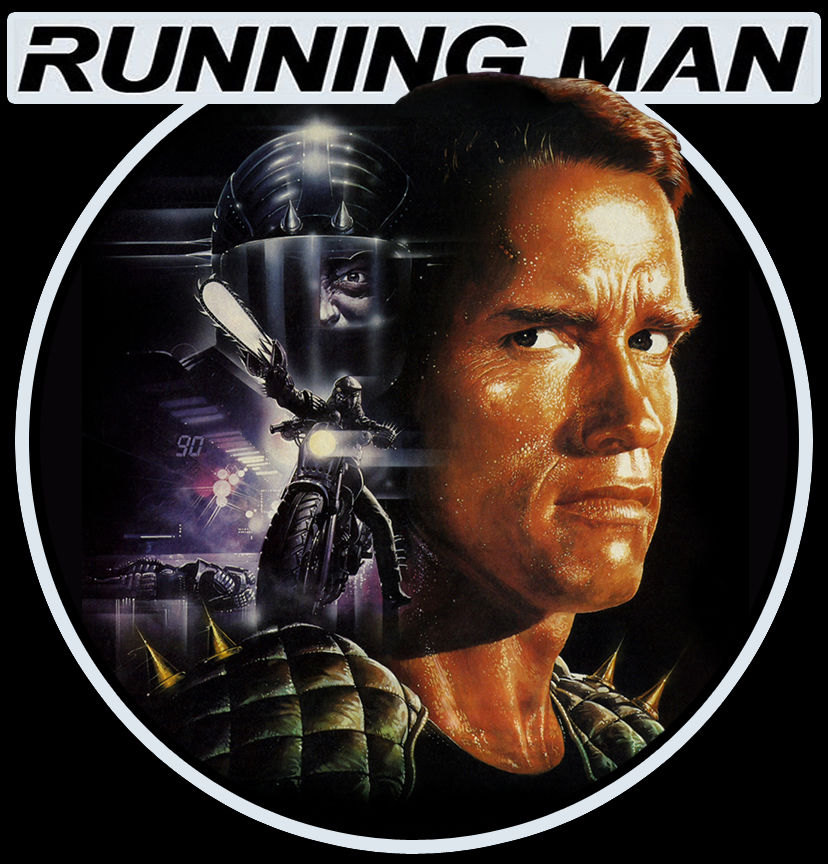 Schwarzenegger Running Man Vintage Image T-shirt - Etsy