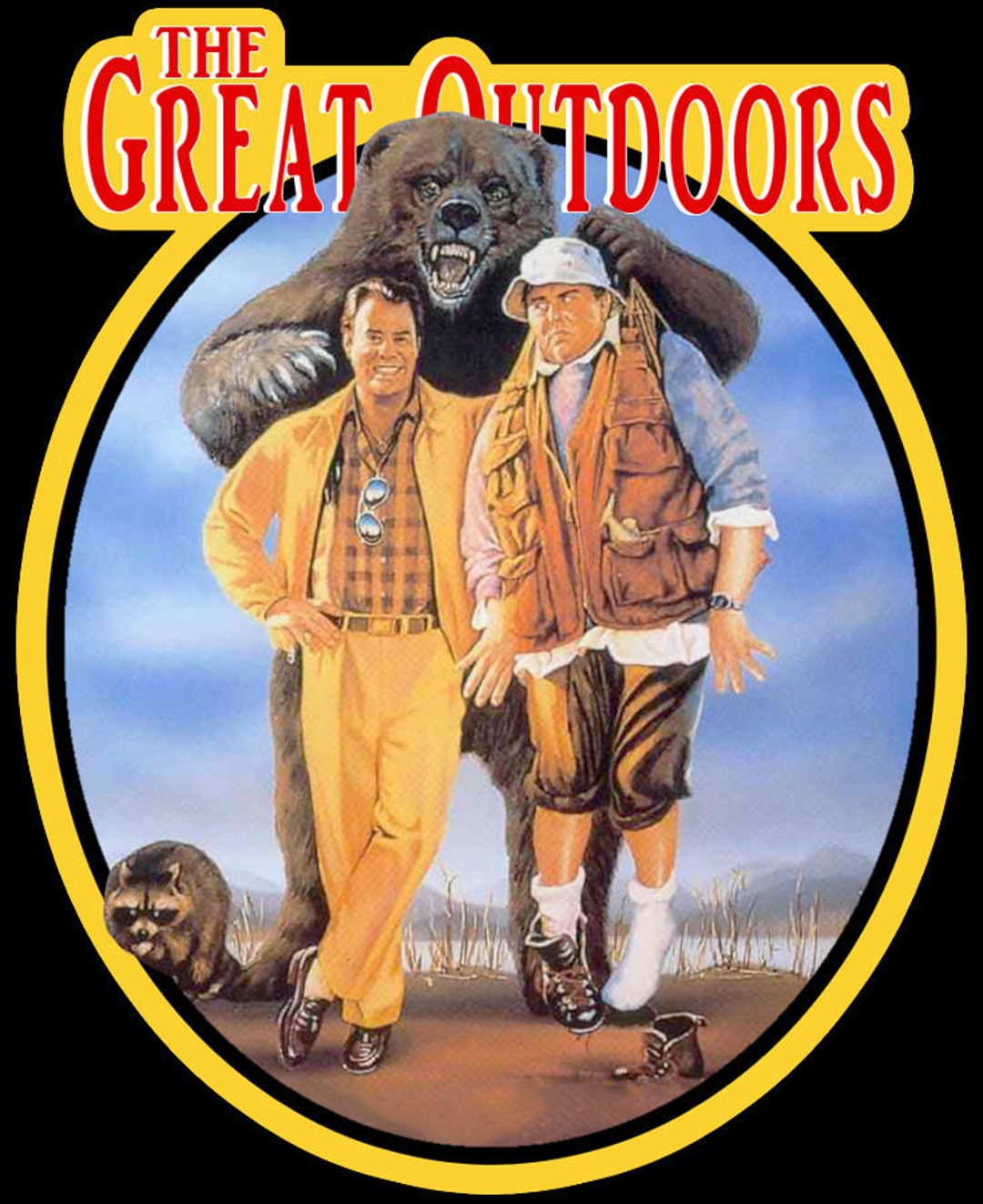 The Great Outdoors Vintage Image T-shirt - Etsy