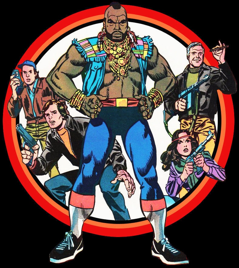 The A Team MR.T Custom T-shirt - Etsy