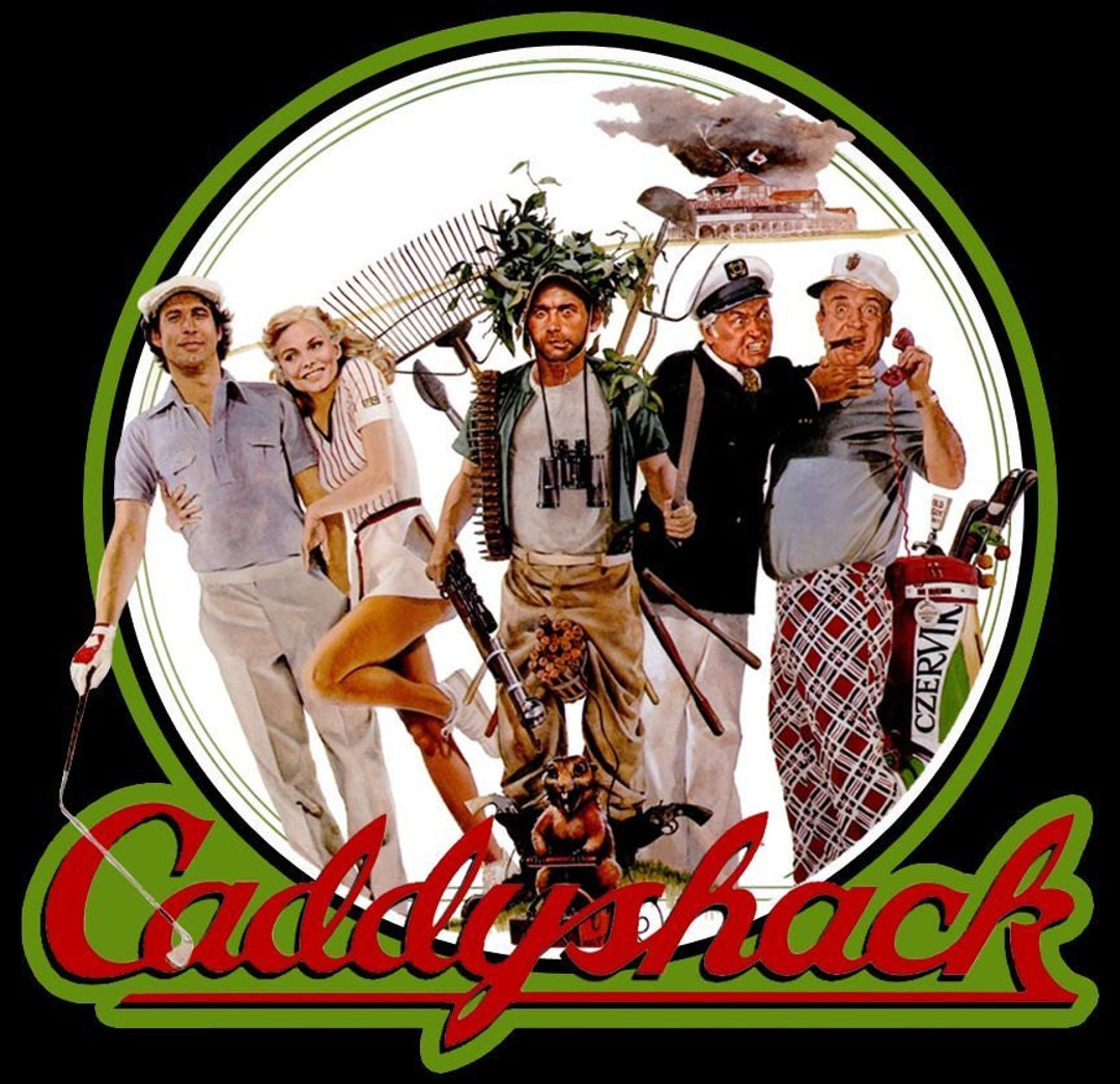 Caddyshack Vintage Image T-shirt - Etsy