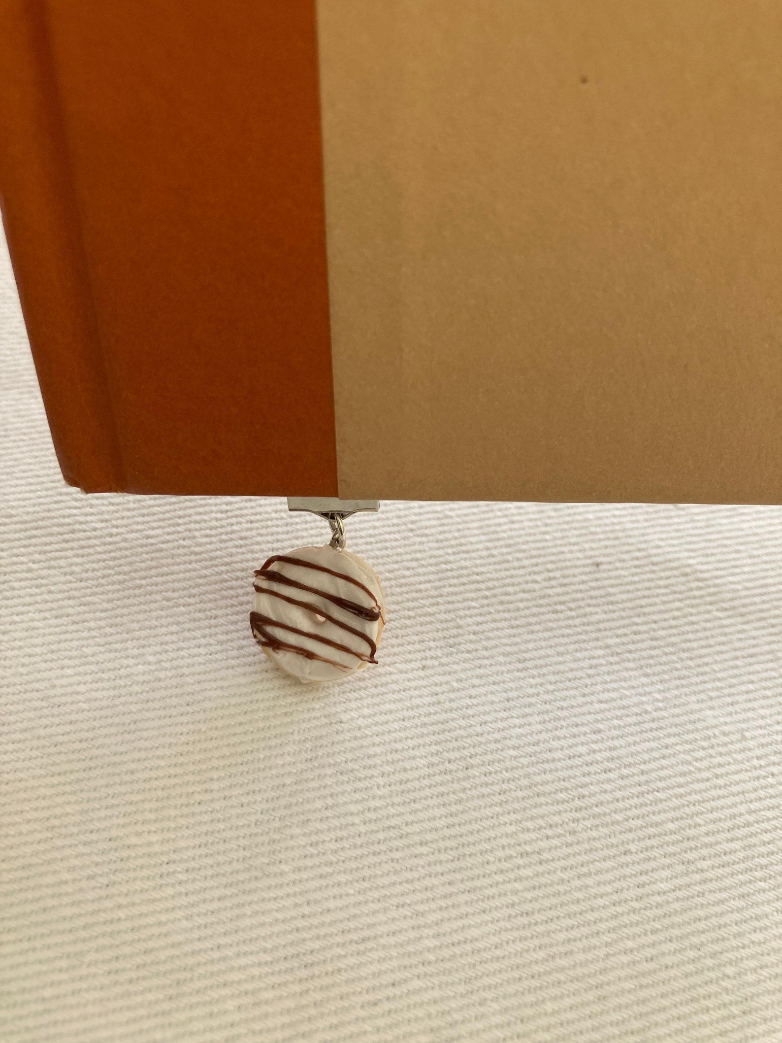 Coffee and Donut Bookmark - Etsy