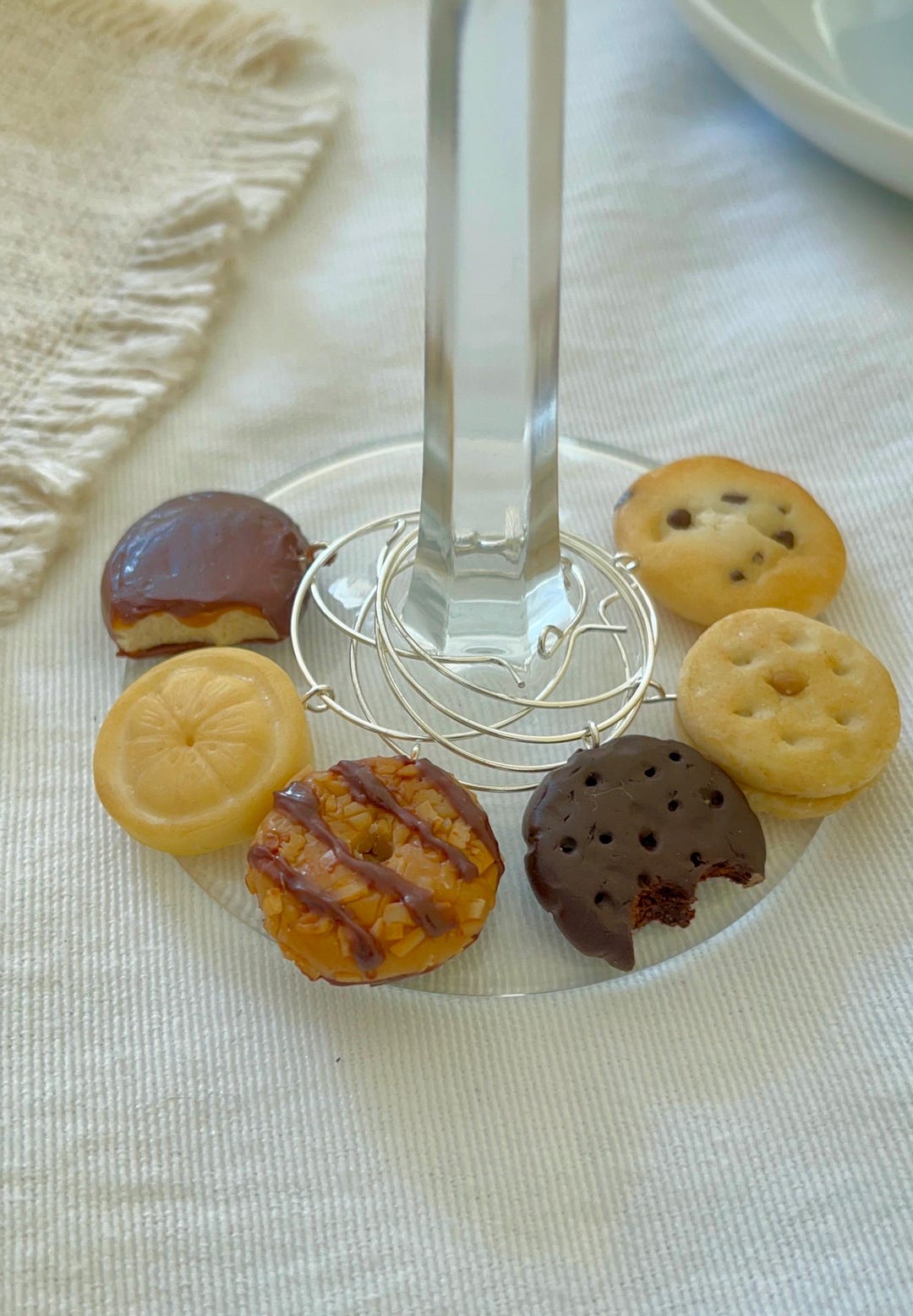 Nostalgic Cookie Charms for Glasses, Cups and Accessories - Etsy