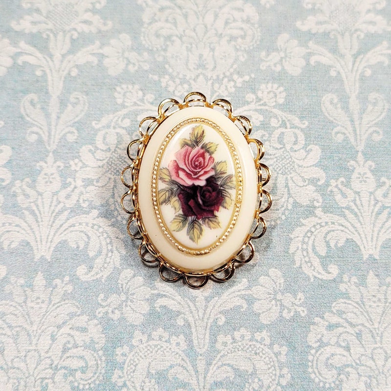 Vintage Broche Victorian - Etsy