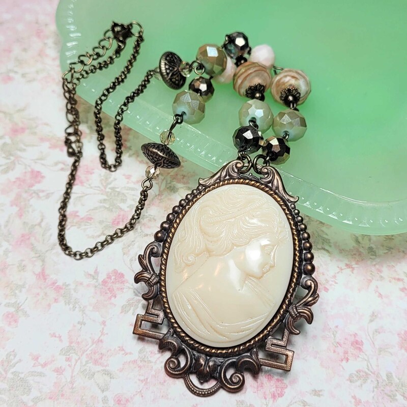 Ivory Cameo - Etsy