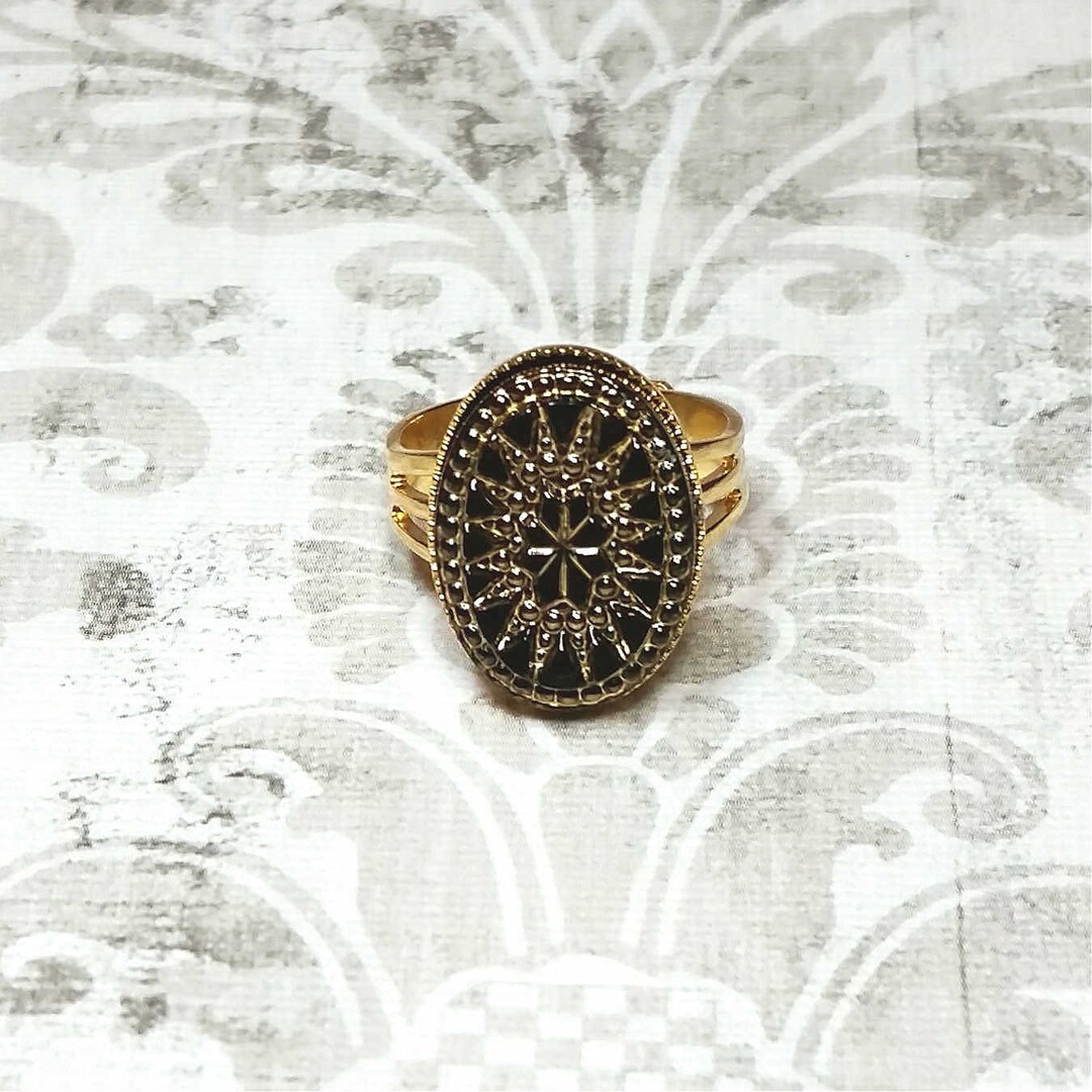 Victorian Starburst Ring, Victorian Star Ring, Starburst Ring ...