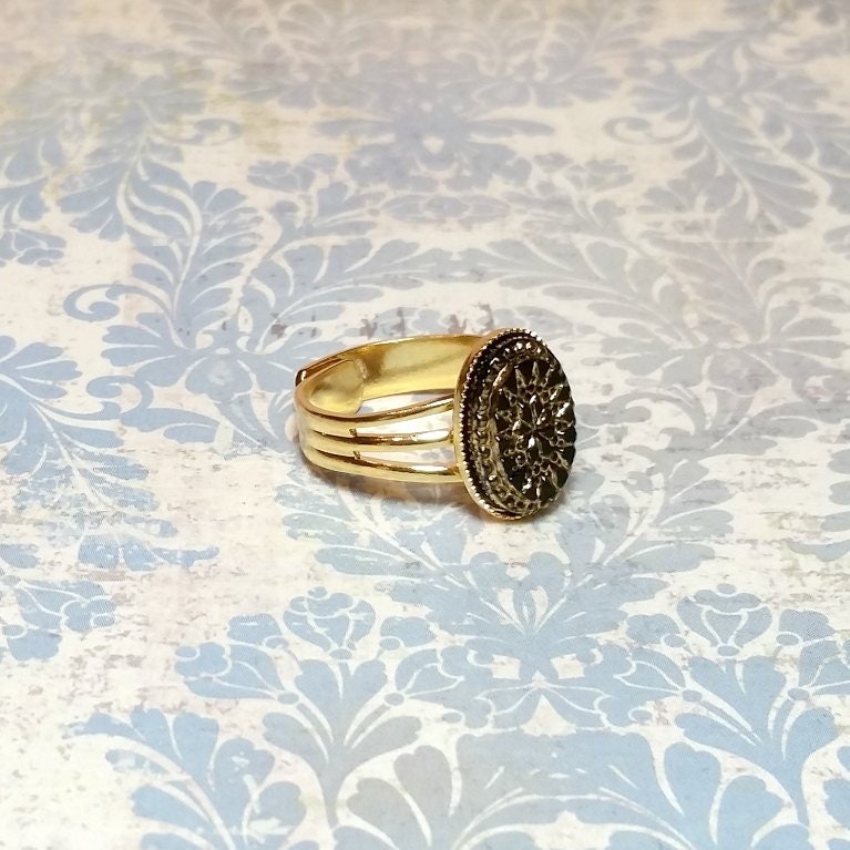 Victorian Starburst Ring, Victorian Star Ring, Starburst Ring ...