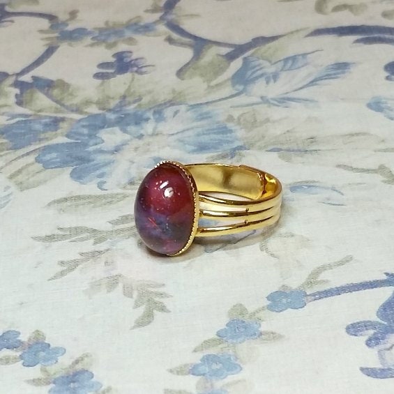 Red Dragons Breath Ring Dragon Breath Ring Red Ring Gold | Etsy