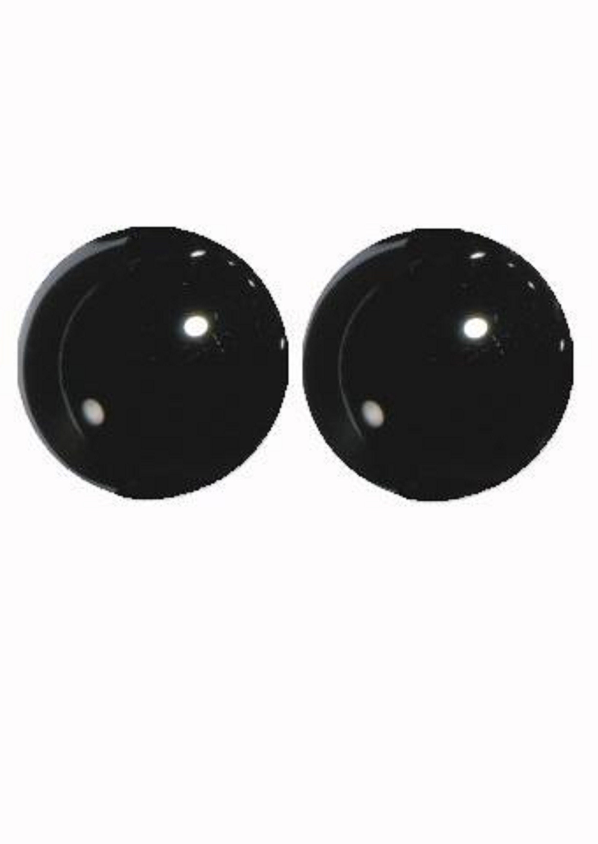 Hand Made English Black Glass Eyes Size 2mm To 14mm For Etsy
