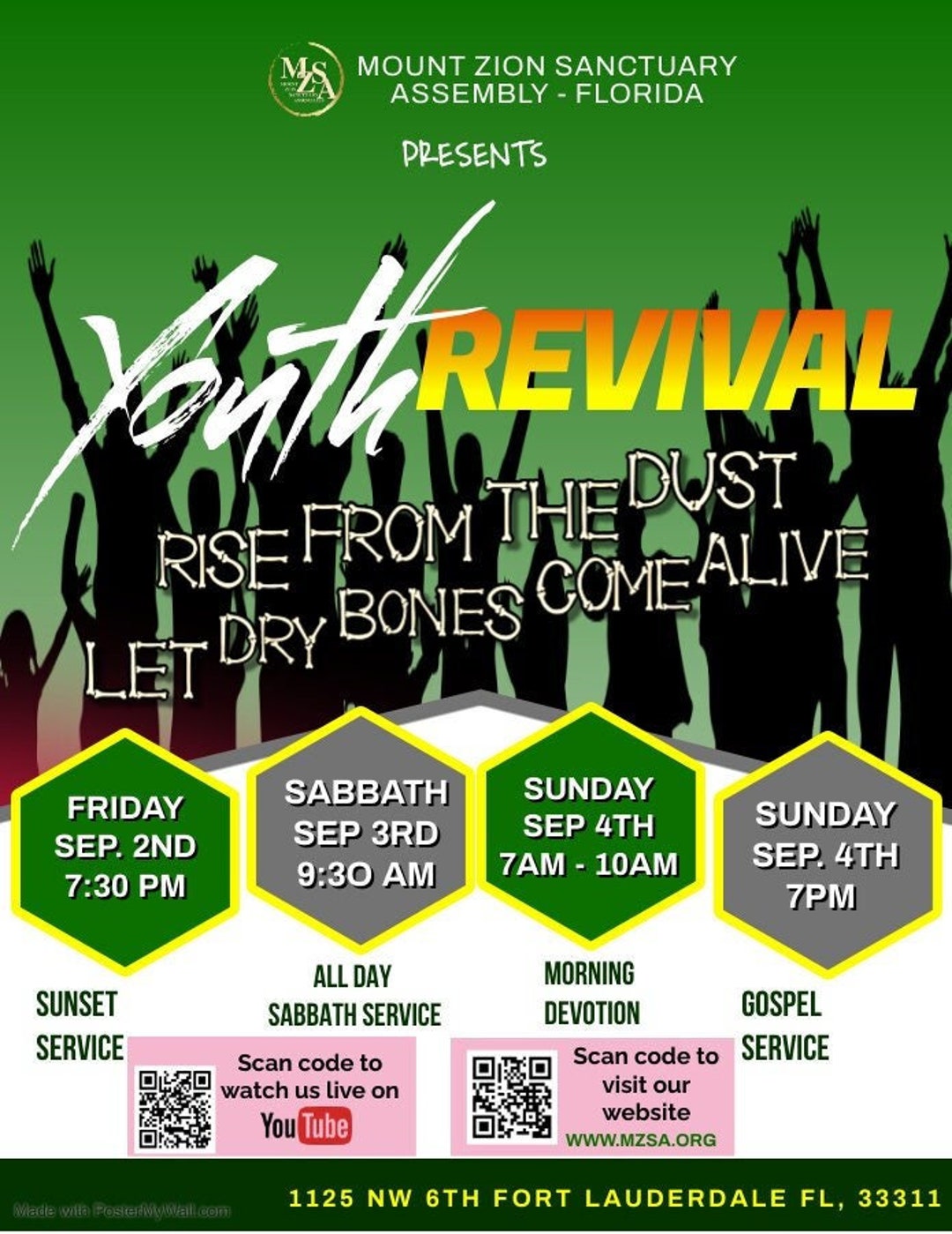 Church Flyer for Special Events - Etsy