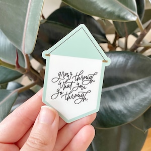 Build Your Own Sticker Pack of 3 or 5 Calligraphy Stickers Laptop ...