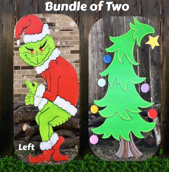 Grinch Stealing Christmas Tree The Grinch Steals The Tree / Grinch Day