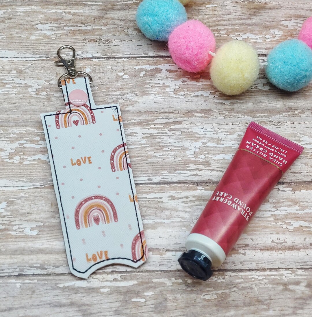 Love Rainbow Print Lotion Holder ***excellent Birthday, Easter Basket ...