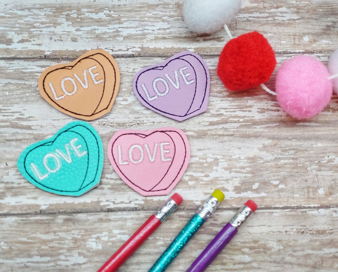 Hearts Valentine's Day Pencil Topper ***large Quantity Discounts ...