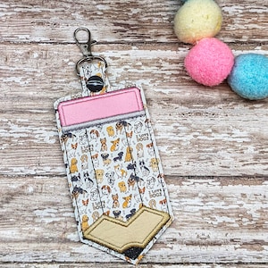 Dogs Print Pencil ID Badge Holder / Luggage Tag / Gift Card Holder ...