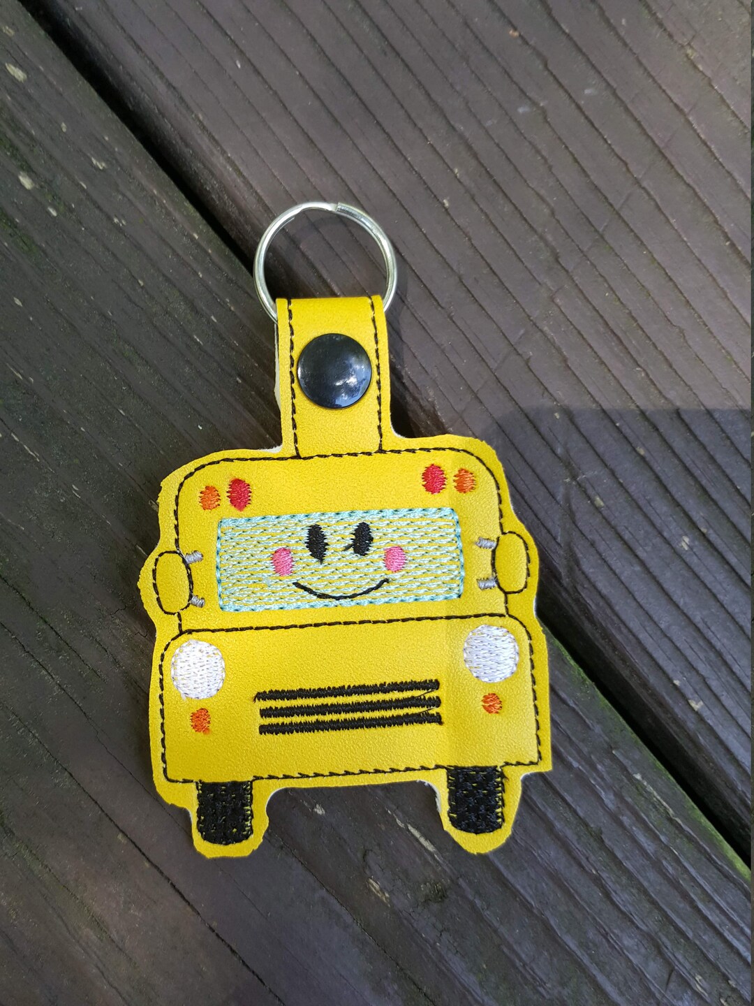 School Bus Key Fob - Etsy